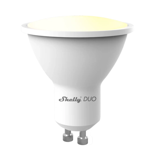 SHELLY Smart LED Lâmpada WiFi Duo GU10